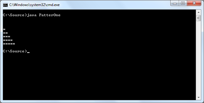 xemacsoft | Tech News: Java Asterisk Pattern using Loops - Pattern One xemacsoft | Tech News: Java Asterisk Pattern using Loops - Pattern One