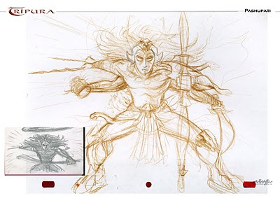 Chaitanya atman: TRIPURA: Character Designs 2: SHIVA & PASHUPATI