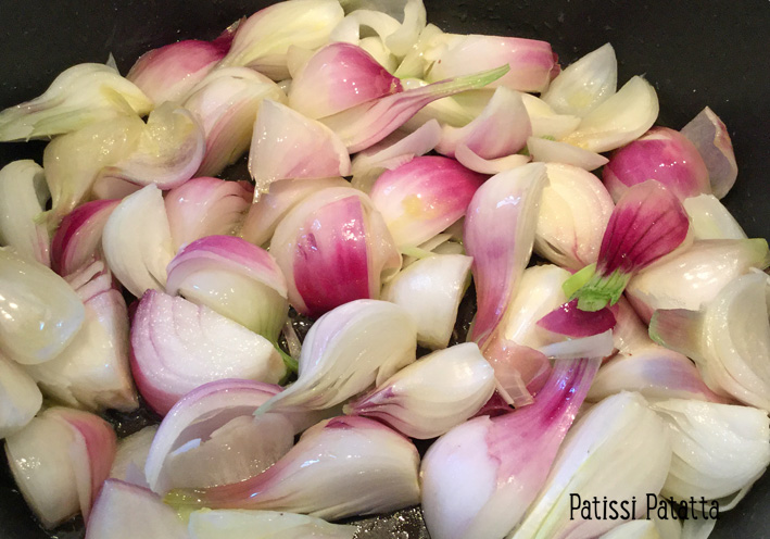 patissi patatta: Tartelettes Tatin aux oignons nouveaux