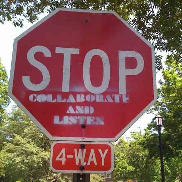 20 Funny hacked stop signs | Funny Signs