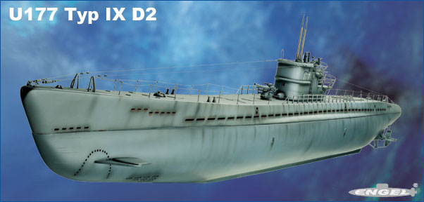 Engel`s type IX-D2,U-181''Le Femme Fatal'': part I