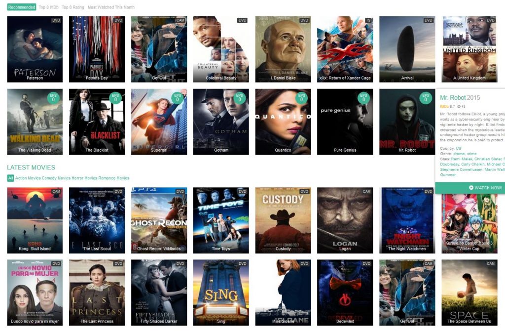 11 Best Sites To Watch Free Movies Online | Without Downloading ...