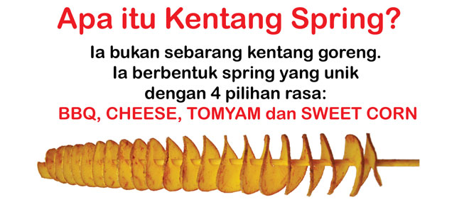 ThE PoTAtO SpRinG: Apa itu kentang spring?