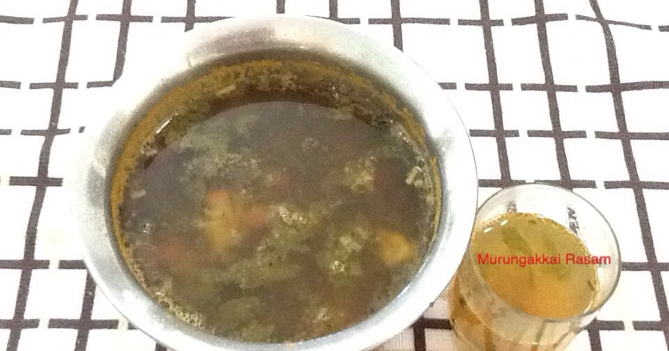 DRUMSTICK RASAM / MURUNGAKKAI RASAM ~ Malpats Kitchen