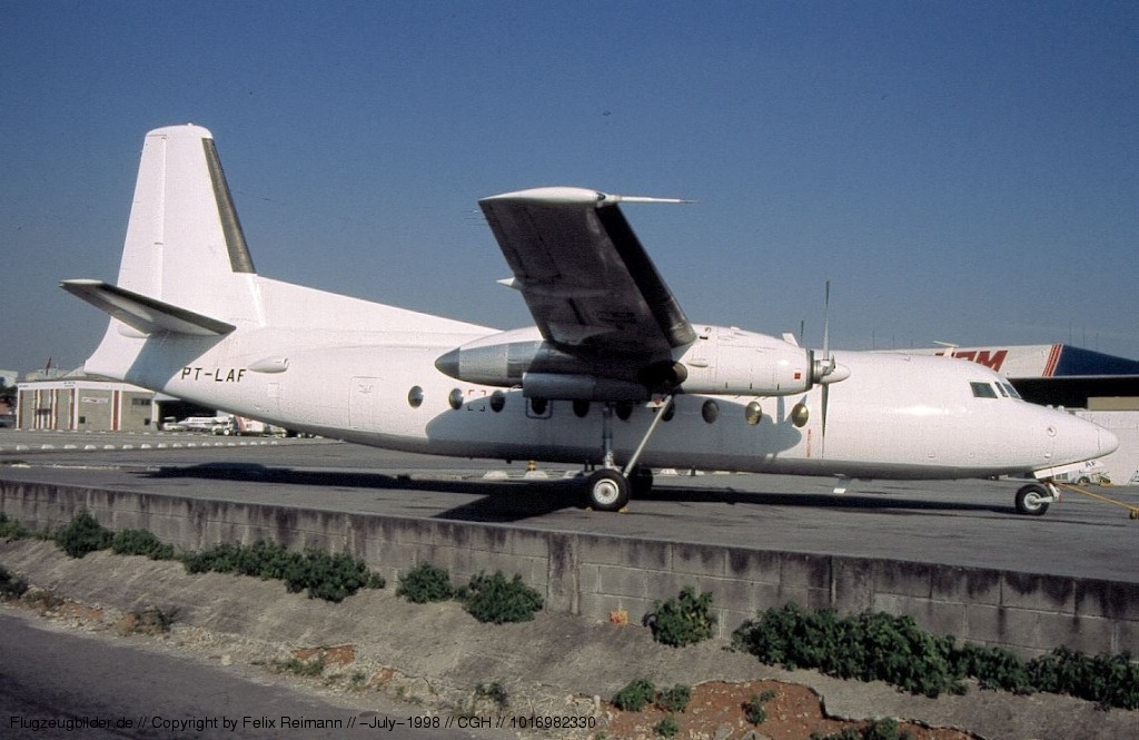 Avioes Abandonados Brasil: F 27 PT-LAF O Sobrevivente