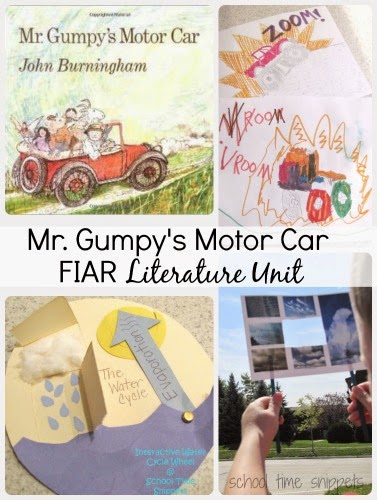 Five in a Row's Literature Unit: Mr. Gumpy's Motorcar | School Time ...