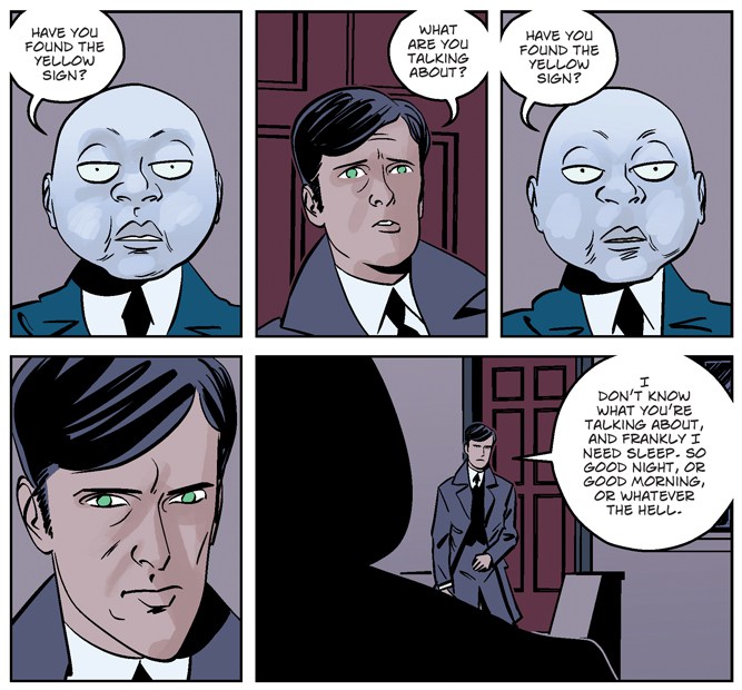 Cómics: Reseña de "El Rey Amarillo" de William Chambers y Ian Culbard ...