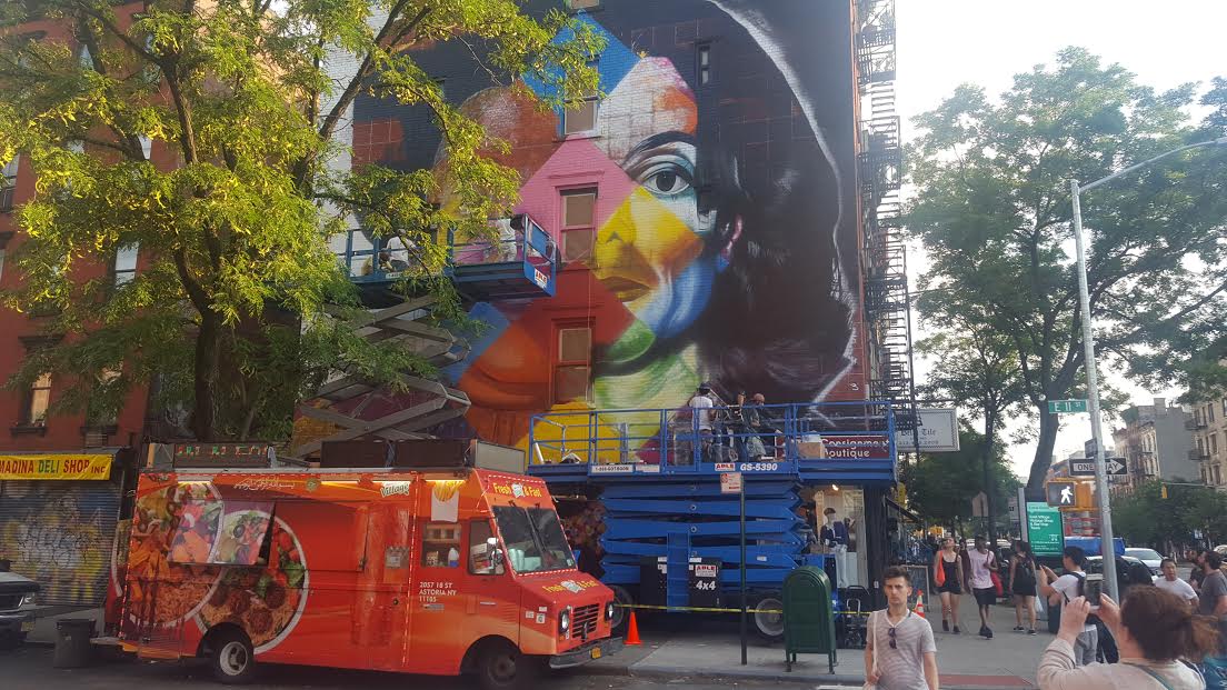 EV Grieve: On the wall: Mural of Michael Jackson, as a child and an ...