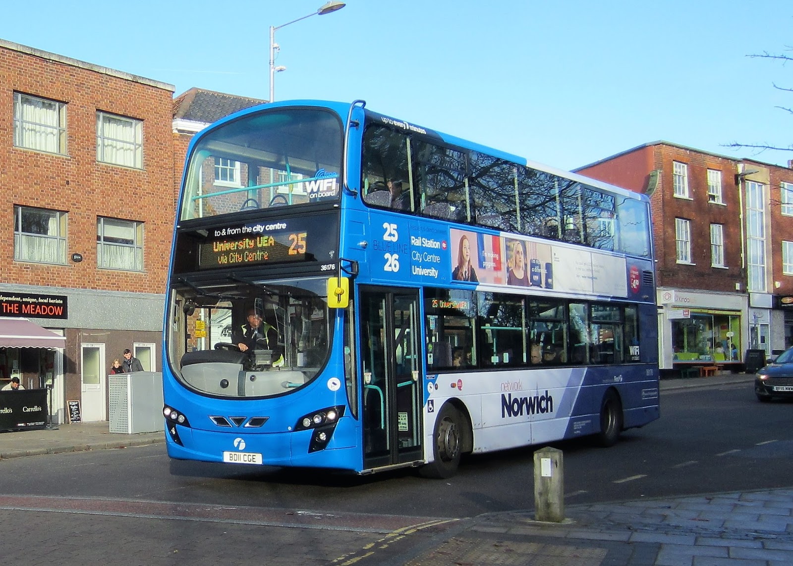 East Norfolk (& East Suffolk) Bus Blog: Saturday In the City