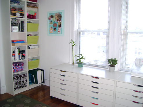 NOT TOO SHABBY: ikea alex drawer units