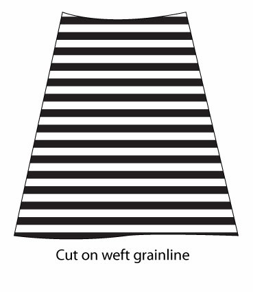 Sewing the 60s: Grain lines, cut and Ossie Clark