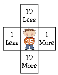 First Grade Funtastic: Number Sense: 10 More, 10 Less