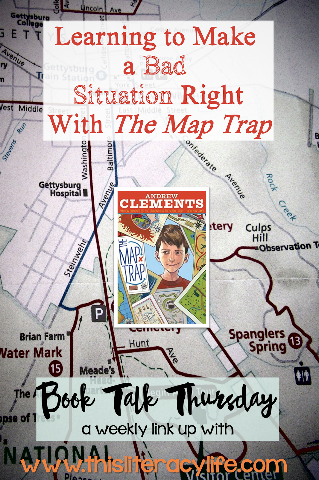 Book Talk Thursday ~ The Map Trap | This Literacy Life