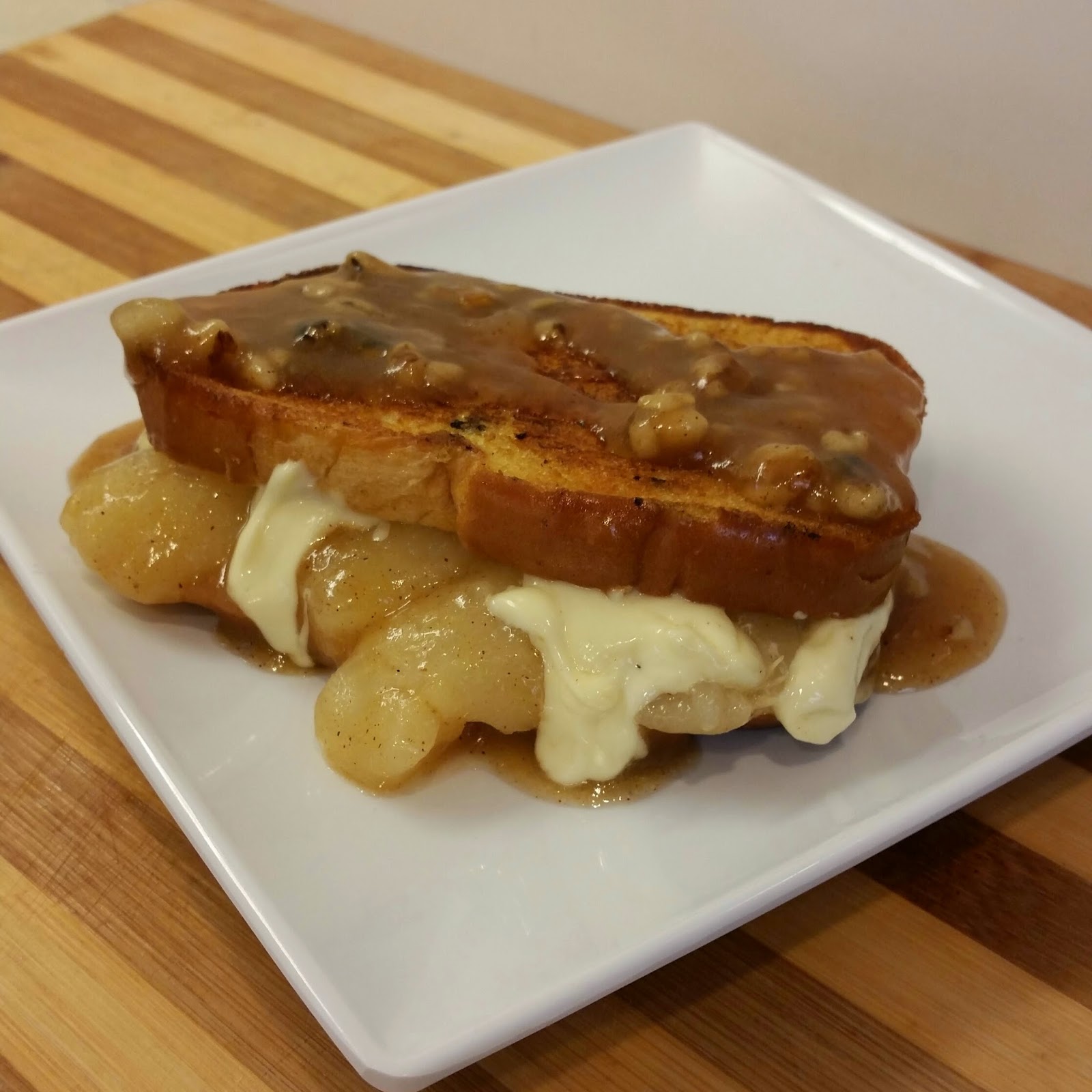 World Class Cooking: Grilled Brie Cheese Pears Foster