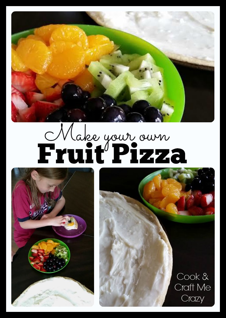 Cook and Craft Me Crazy: Make your own Fruit Pizza!