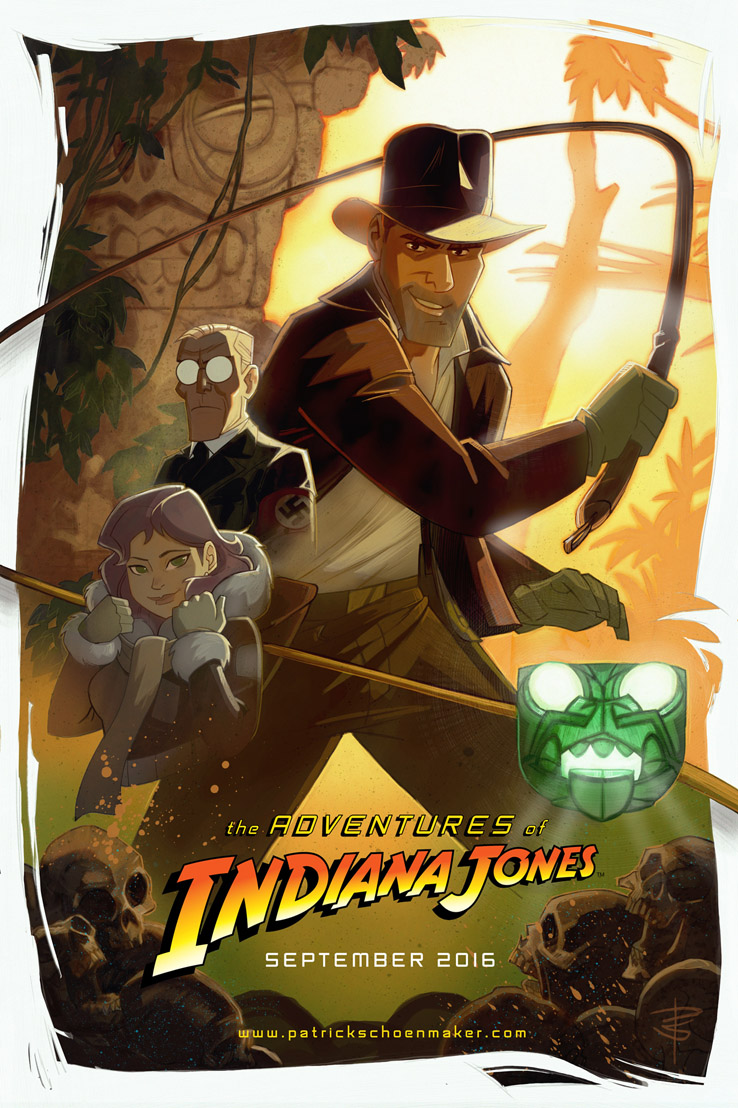 Great Looking THE ADVENTURES OF INDIANA JONES Animated Fan Film is ...