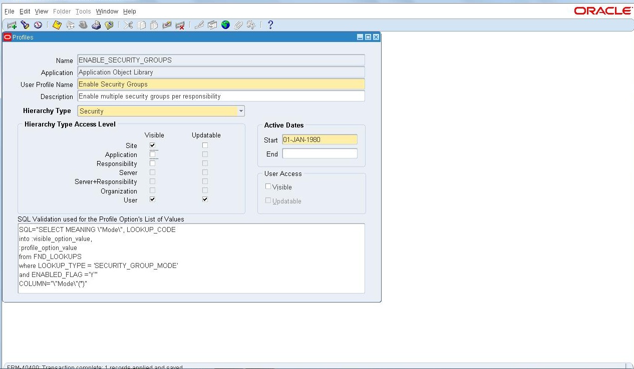 My Oracle World: How to assign security profile to a user in Oracle HRMS