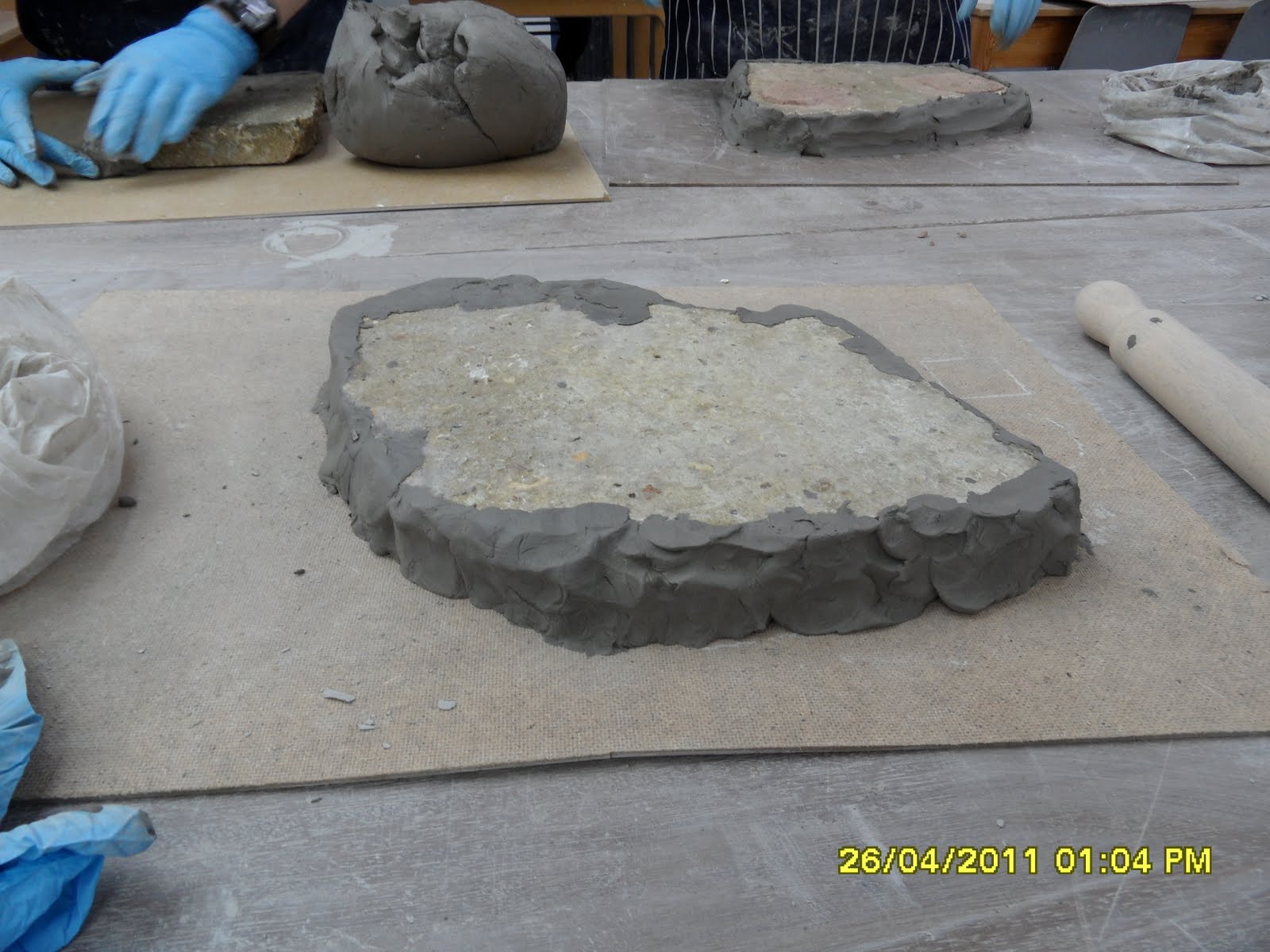 GREEK MYTHOLOGY: CARVING OF DESIGN ON TABLETS