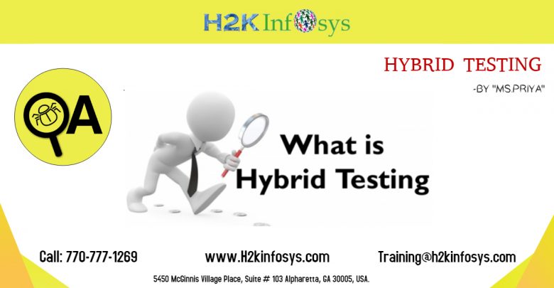 What is HYBRID TESTING?