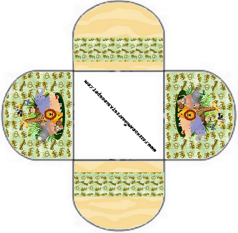 Baby Jungle: Free Printable Boxes. - Oh My Baby!