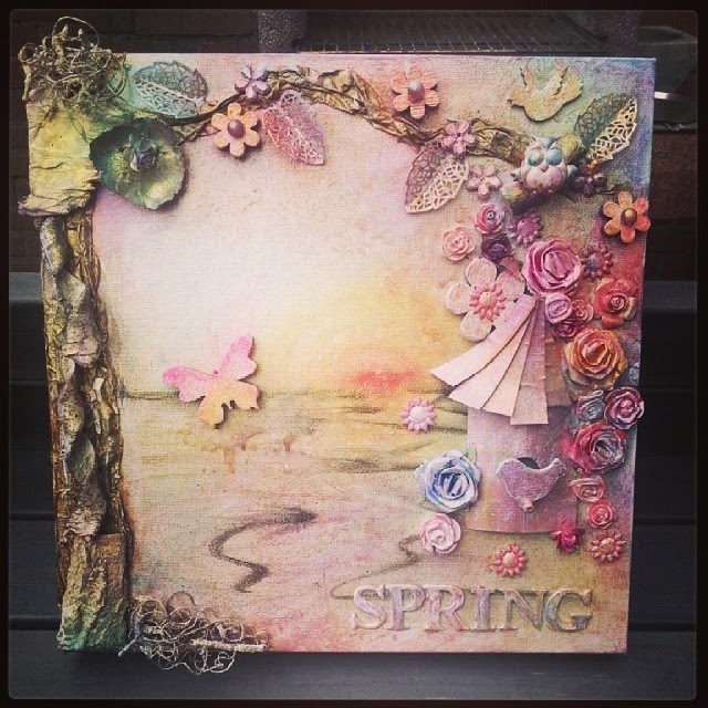 Silly's wonderlijke freubels: Mixed media Spring