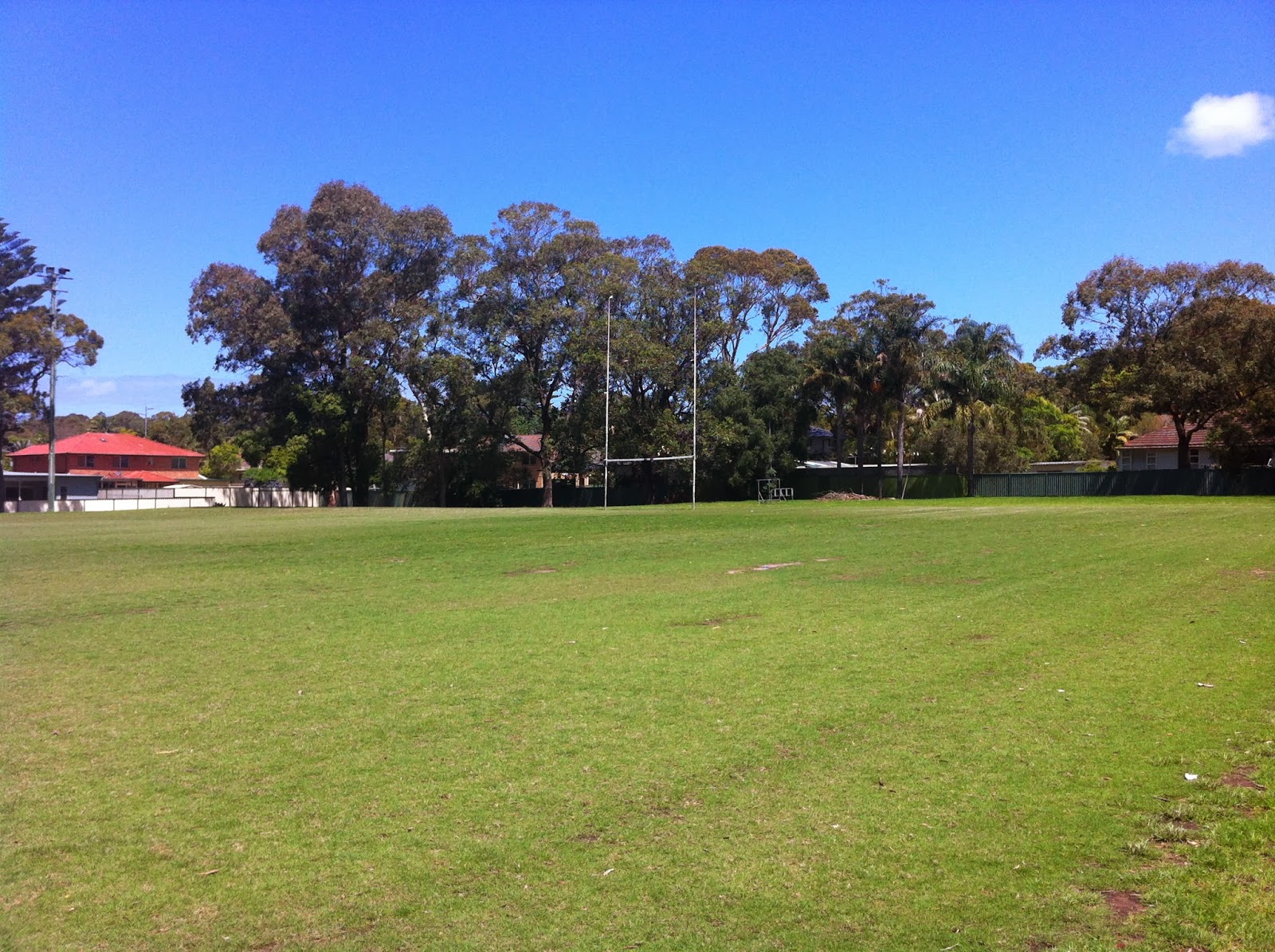 Internal Reserves: John Dwyer Park, Caringbah NSW