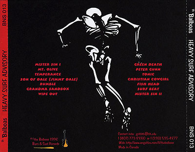 Valvulado: The Balboas - Heavy Surf Rock (USA)