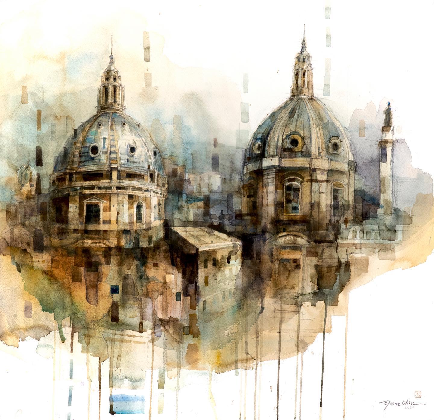 The Watercolour Log: Watercolour Paintings 68