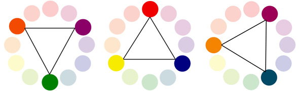 BITACORA COLOR I: TRIADAS DEL COLOR