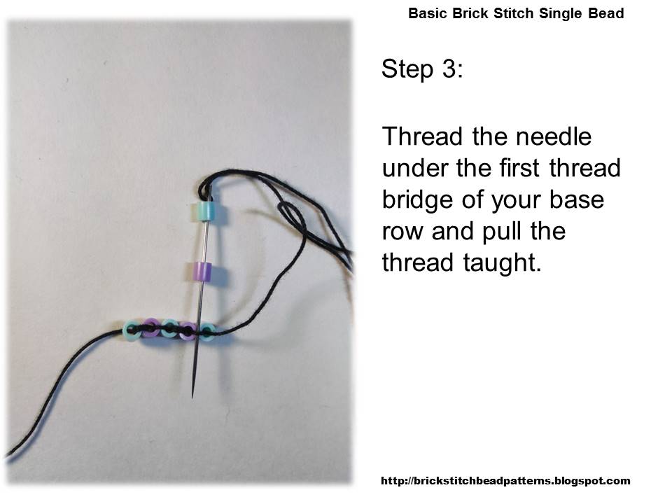 Brick Stitch Bead Patterns Journal: Basic Brick Stitch Single Bead ...
