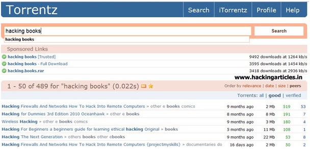 PREM KUMAR: Create an Account in www.torrific.com Visit your Favorite ...