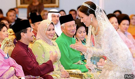 najib razak daughter wedding - William Fisher