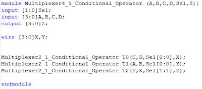 My FPGAs: Modelling Multiplexer