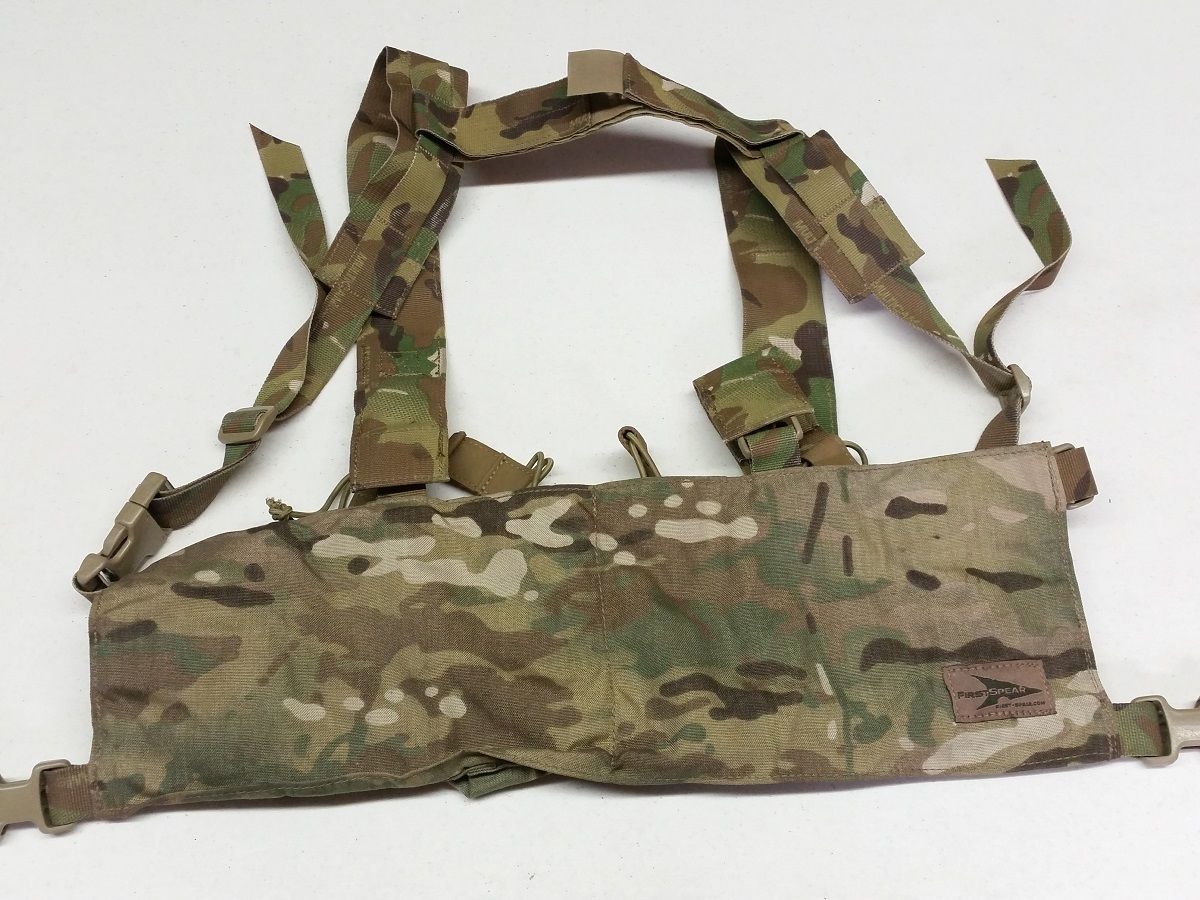 Webbingbabel: First Spear MultiCam SCAR-H Chest Rig