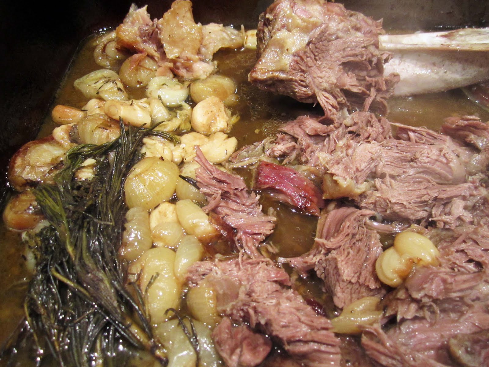 Braised Shoulder of Lamb with Barley and Pomegranate Salad | The Grazer