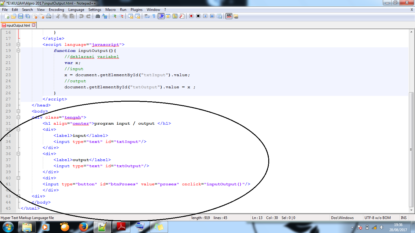 Pengetahuan Teknik Informatika: Bahasa Pemrograman JavaScript