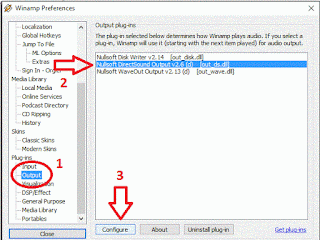 Cara Mengatasi Winamp Tidak Keluar Suara | Bagi Info