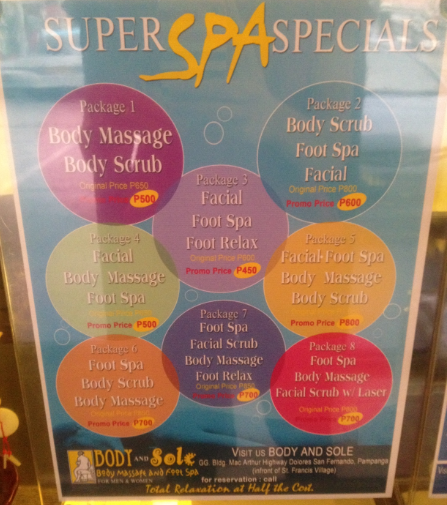 A Colorful Life: Review: BODY AND SOLE Spa