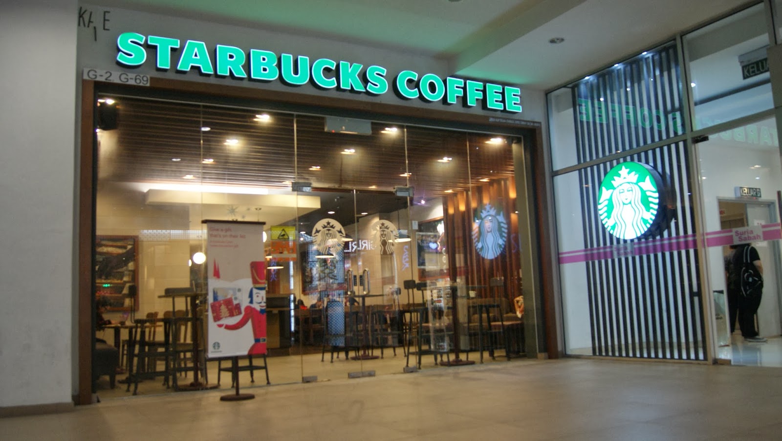 Minum Kopi Di Starbucks Suria Sabah | Ronda-Ronda Di Kota Kinabalu