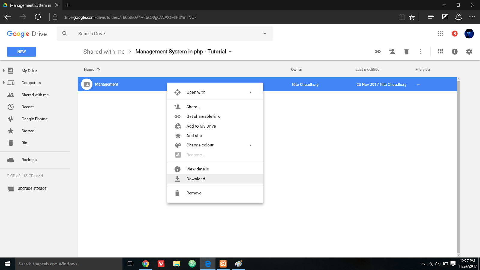 Management System Project Php Insert Delete Search Update Data From Mysql Using Php 2973