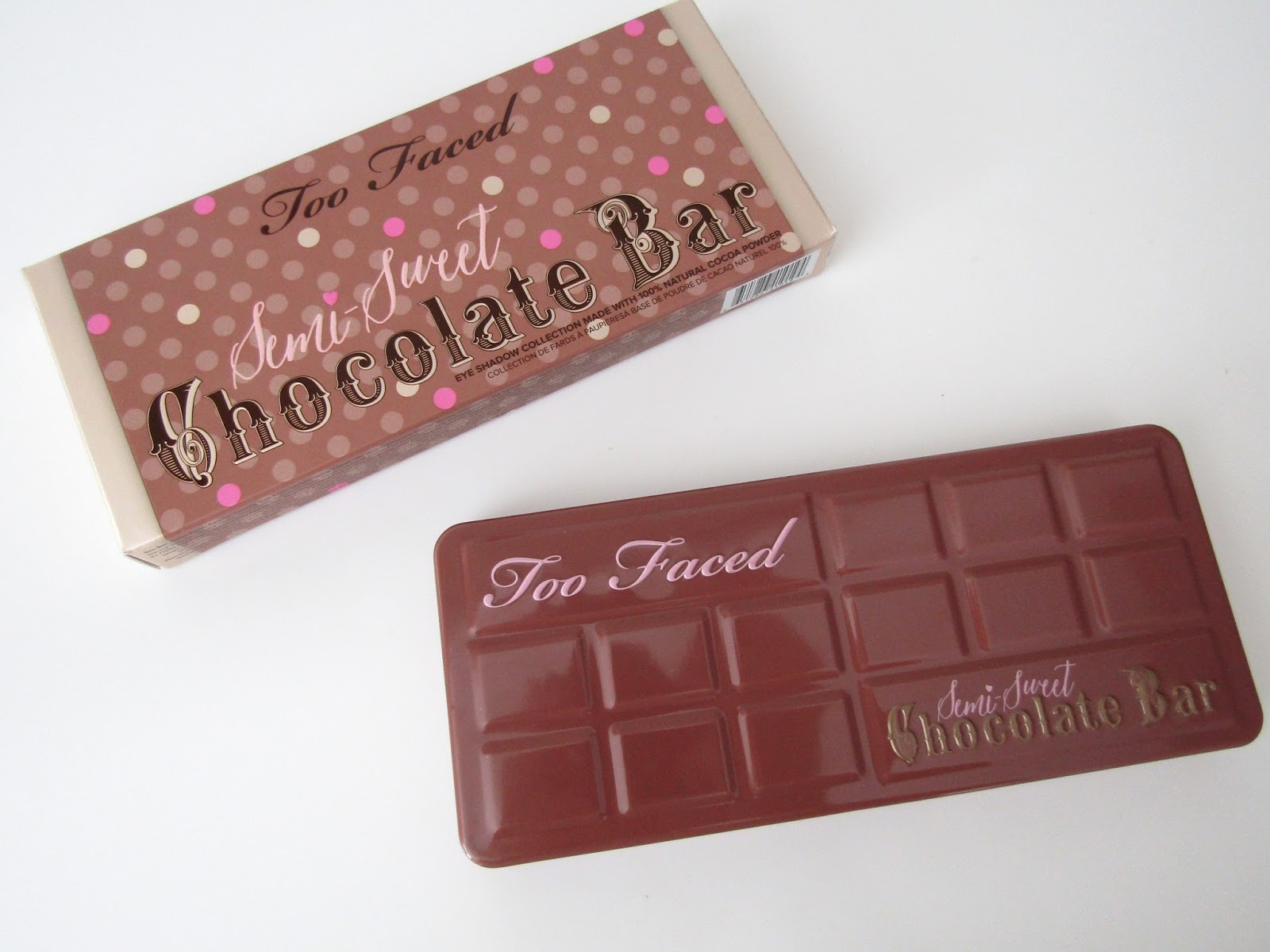 REVIEW: Too Faced Semi-Sweet Chocolate Bar - Aishettina