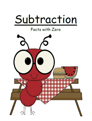 Math Subtraction Facts With Zero Concept! - Fern Smith's Classroom Ideas!