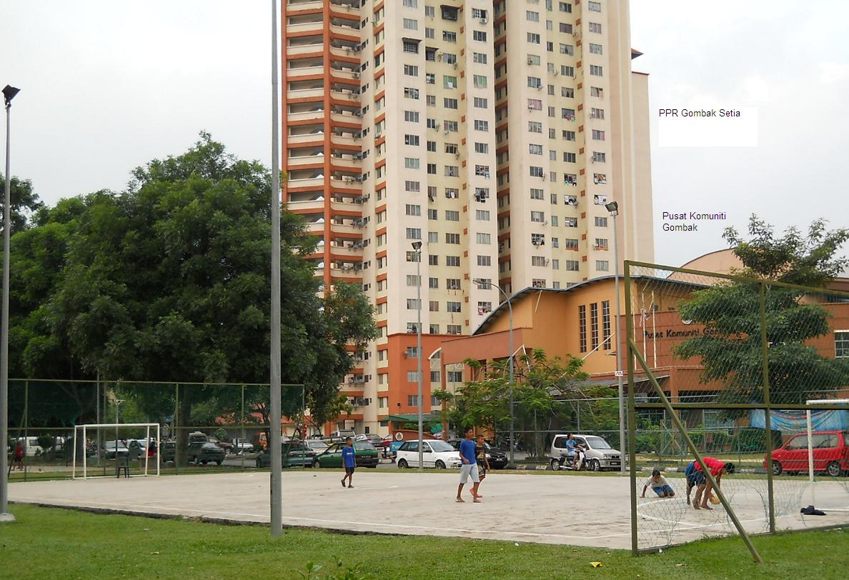 kuala lumpur: PPR Gombak Setia
