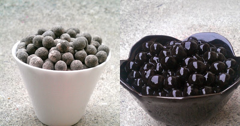 Boba / Tapioca Black Pearls: Learning To Prepare Boba - Few Minute Wonders