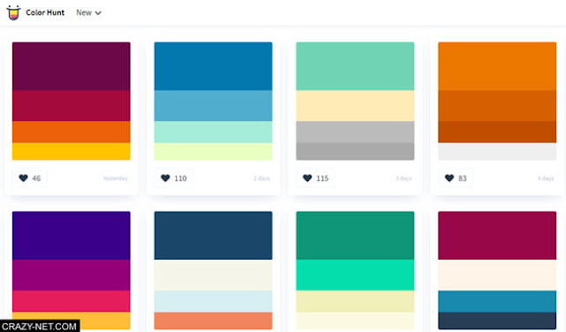 افضل المواقع للحصول على الوان متناسقة و تدرج الوان للفوتوشوب - شخبطه