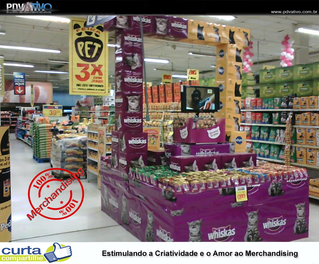 Ação de Merchandising Pedigree ~ PDV Ativo