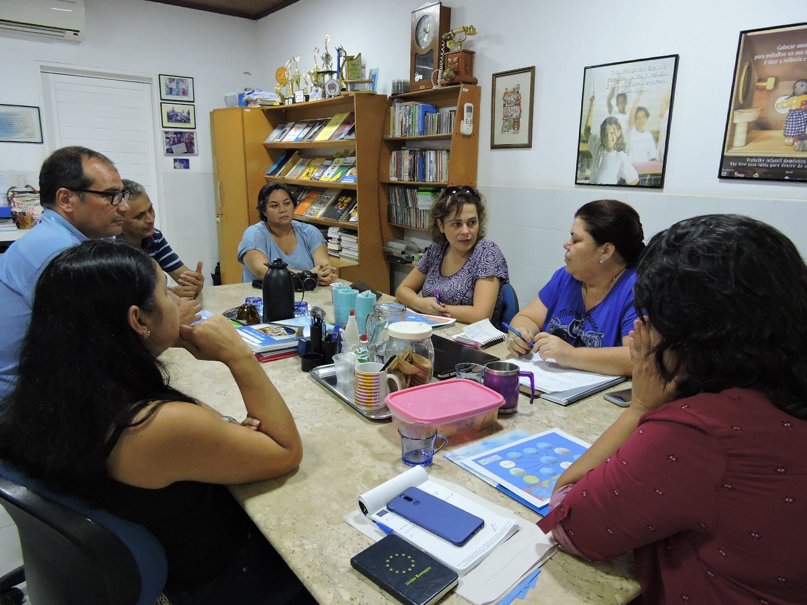 CASA PEQUENO DAVI: Visita do Instituto Intercement