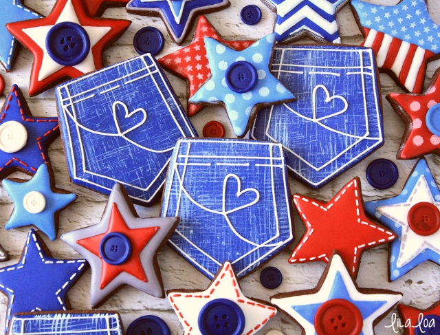 How to Make Decorated Jean Pocket Cookies