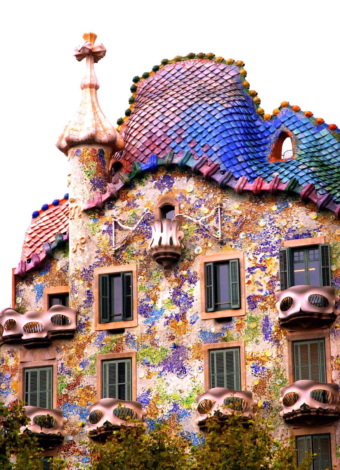 Alentours Barcelone: La Casa Batlló d’Antoni Gaudi, Barcelone