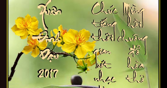 Blog Yên Dạ Thảo: Chúc Xuân 2017